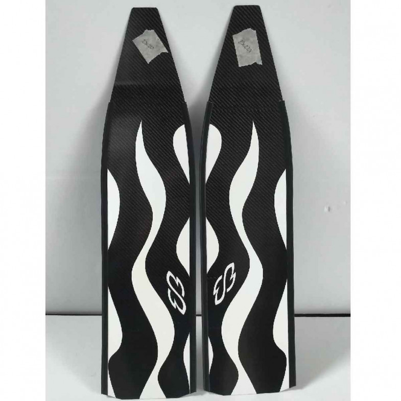 Pair of fins 820B1C5 - Freediving - with closed heel footpocket